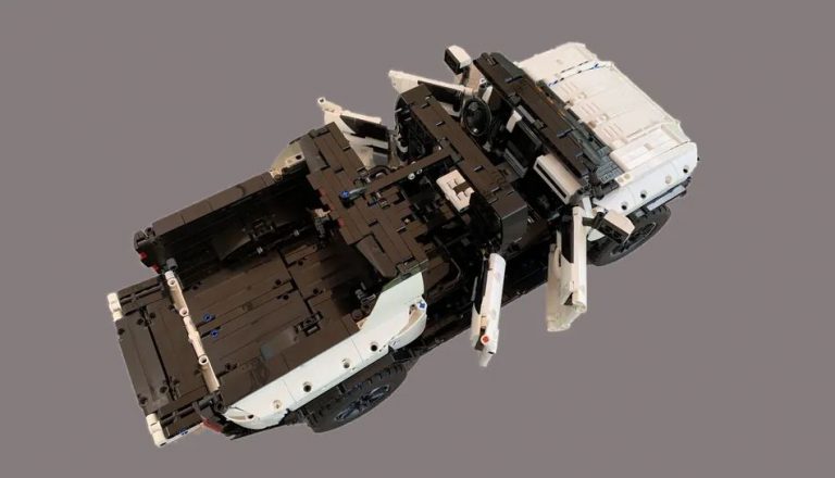 Lego Enthusiast Creates Scale GMC Hummer EV With Crab Walking And ...