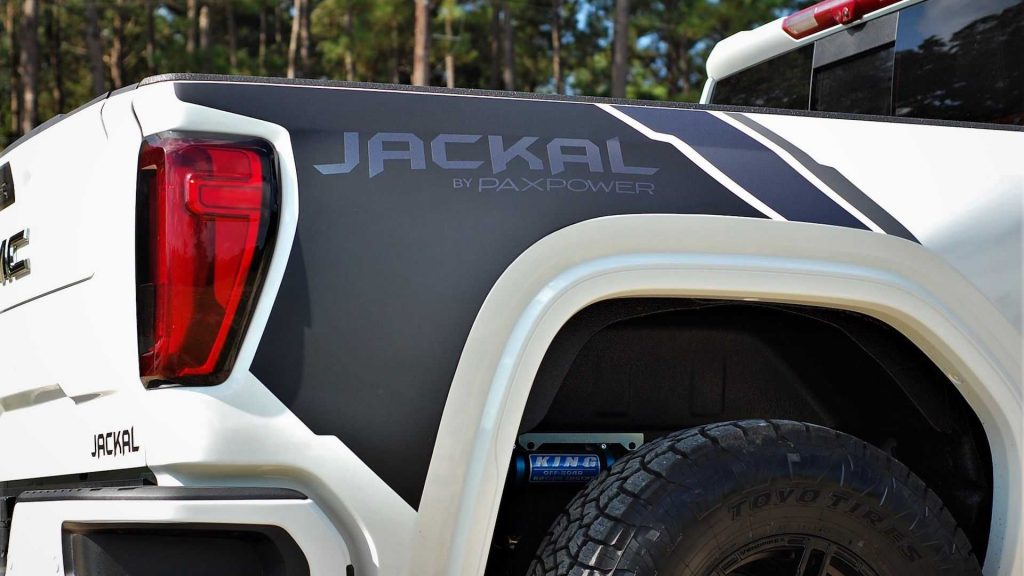 PaxPower’s GMC Sierra Jackal Is Ready To Hunt Raptors With Up To 650 HP ...