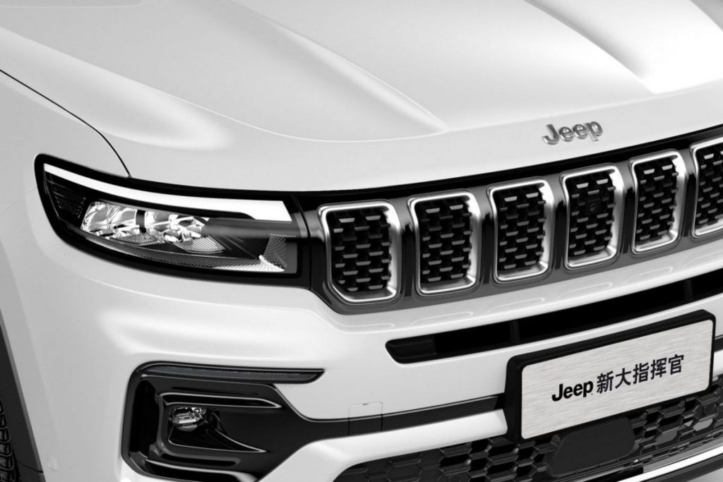 Facelifted Jeep Grand Commander Unveiled For China With Minor Design ...