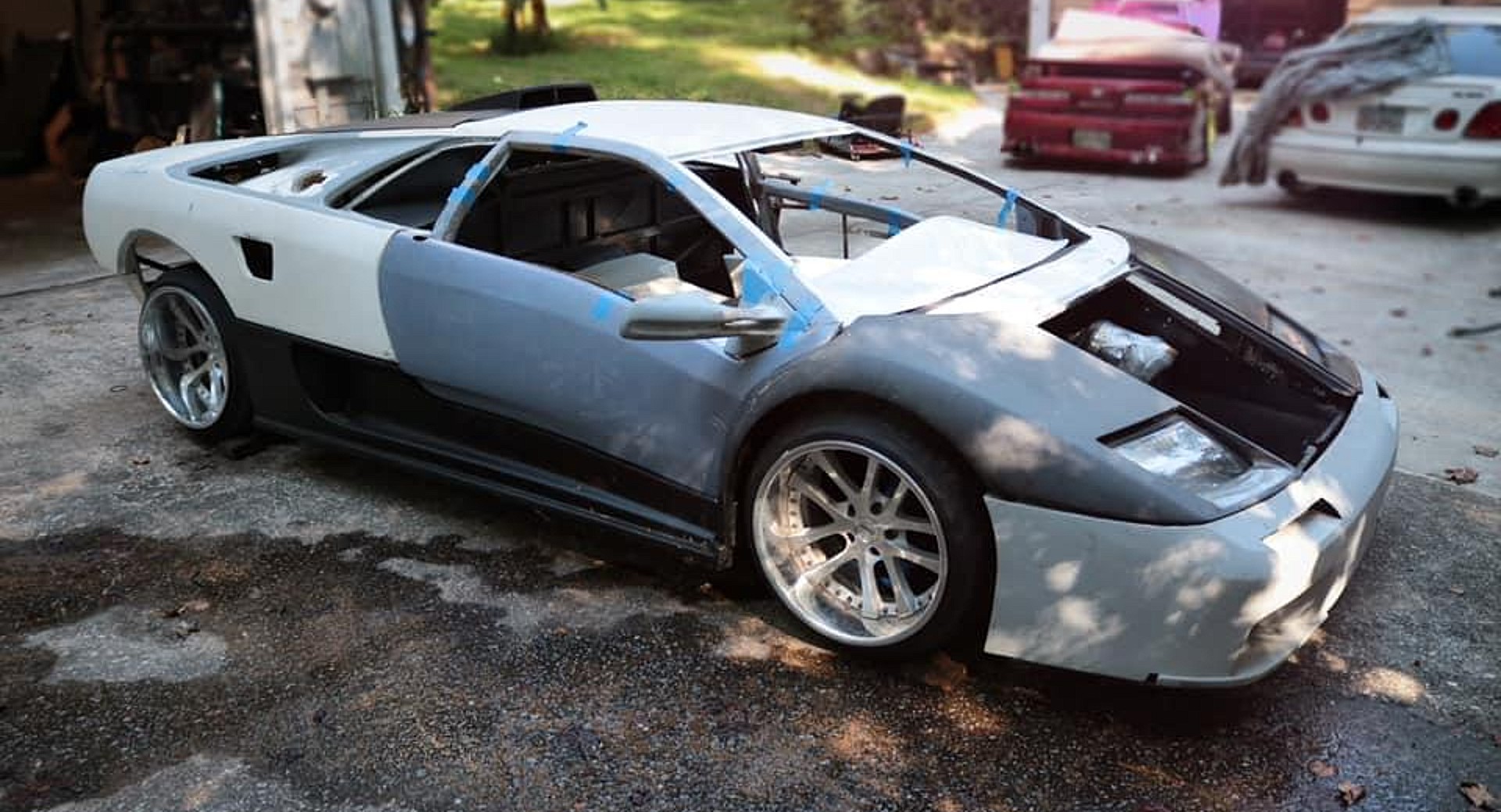 An Unfinished Lamborghini Diablo Replica Is One Way To Blow $30,000 ...