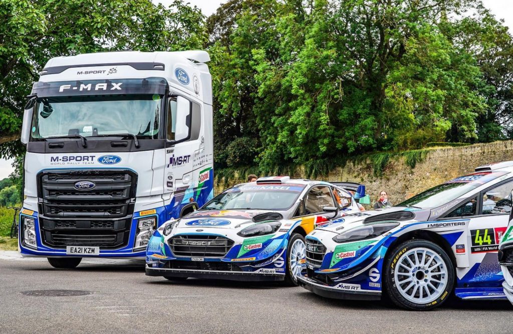 M-Sport Ford WRC Team Gives F-MAX Truck And Ranger Pickup The Rally ...