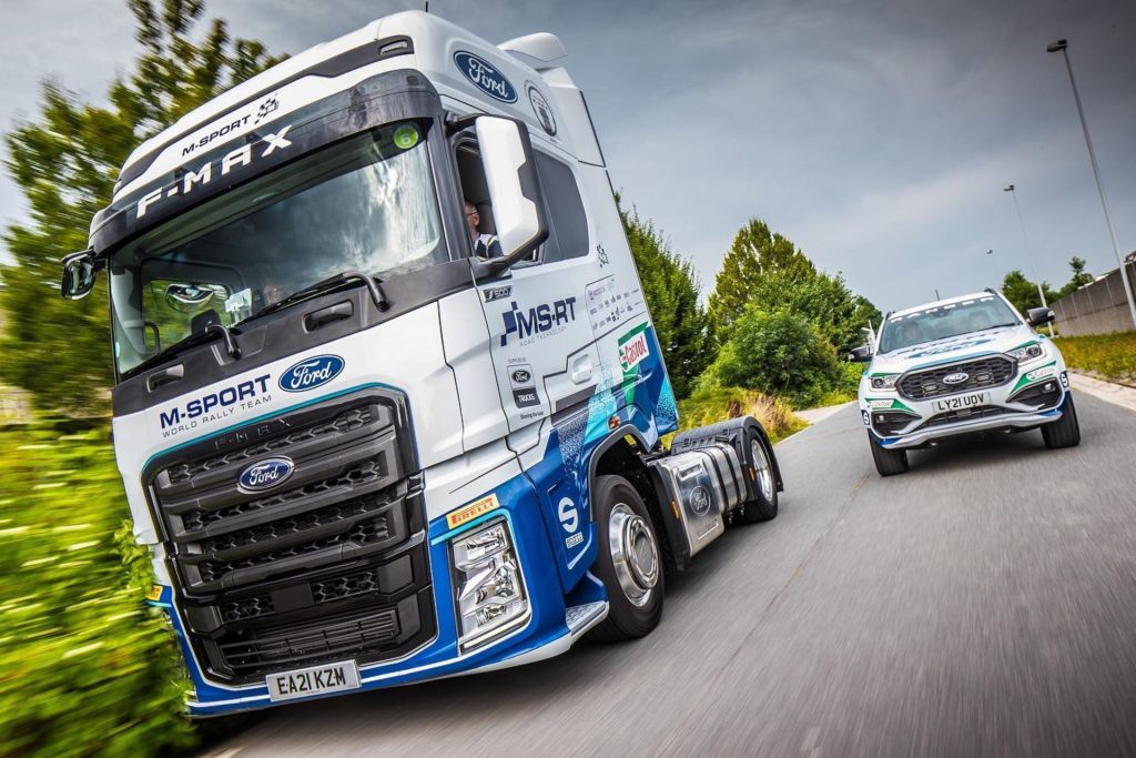 M-Sport Ford WRC Team Gives F-MAX Truck And Ranger Pickup The Rally ...