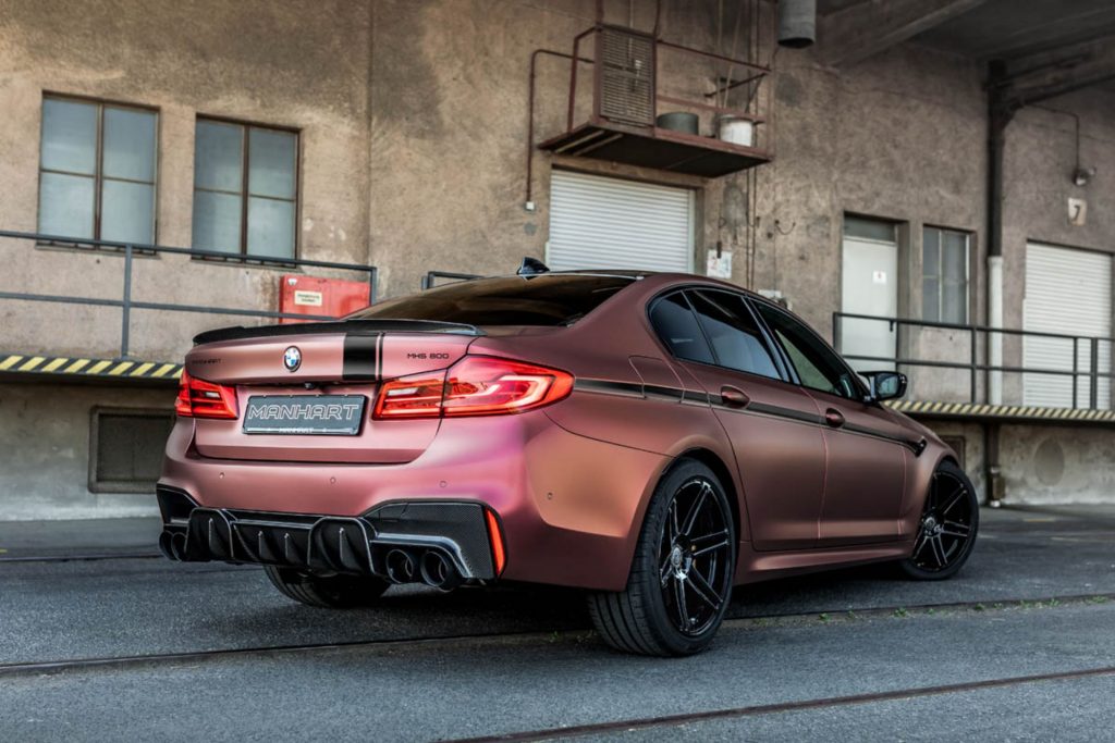Manhart Brings 804 HP To The BMW M5 With The New MH5 800 Package ...