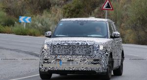 2023 Range Rover Spotted In Hot SVR Guise Under Heavy Camouflage ...