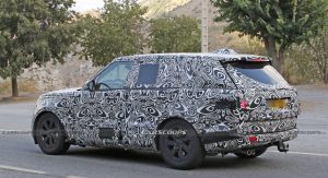 2023 Range Rover Spotted In Hot SVR Guise Under Heavy Camouflage ...