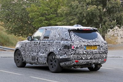 2023 Range Rover Spotted In Hot SVR Guise Under Heavy Camouflage ...