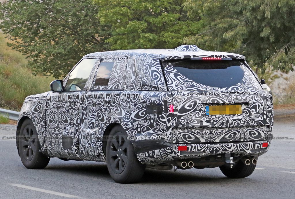 2023 Range Rover Spotted In Hot SVR Guise Under Heavy Camouflage ...