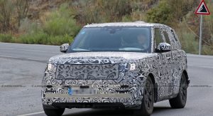 2023 Range Rover Spotted In Hot SVR Guise Under Heavy Camouflage ...