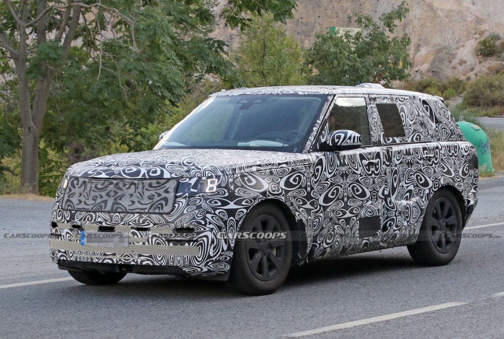 2023 Range Rover Spotted In Hot SVR Guise Under Heavy Camouflage ...