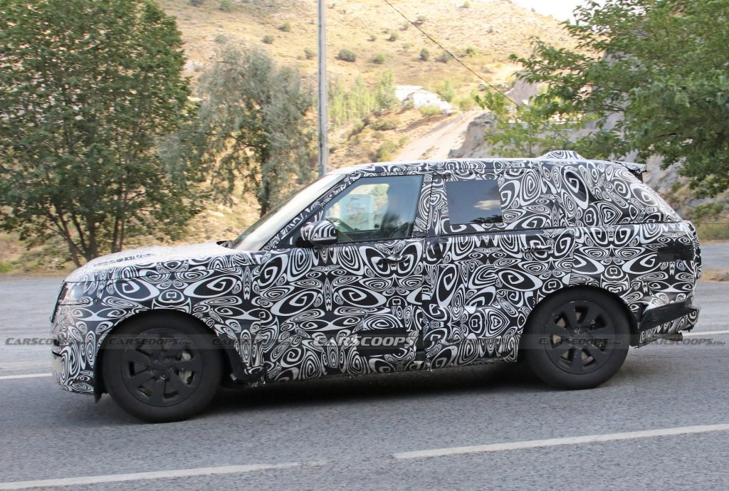 2023 Range Rover Spotted In Hot SVR Guise Under Heavy Camouflage ...