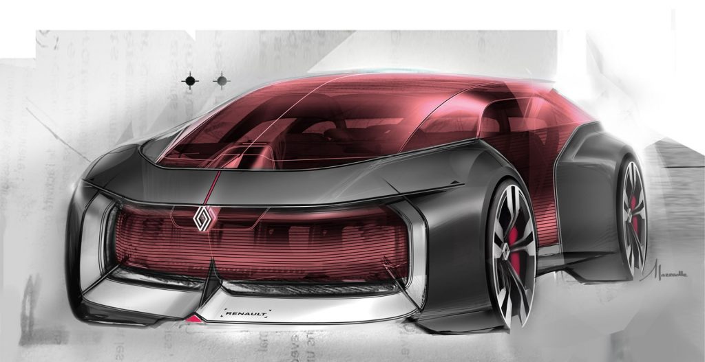 Future Renault Clio EV Envisioned By Design Students | Carscoops