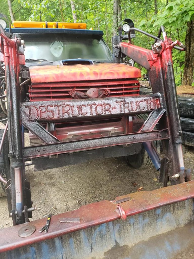 The Destructor Tructor Is Both A Pickup And A Bulldozer | Carscoops