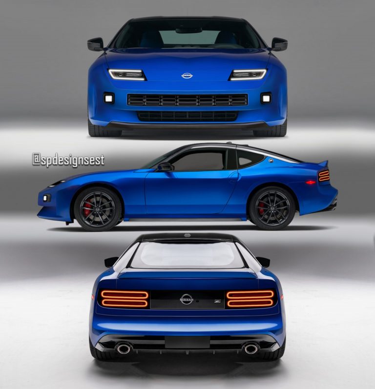 The Nissan Z Would Look Great As A Modern Reincarnation Of The 300ZX ...