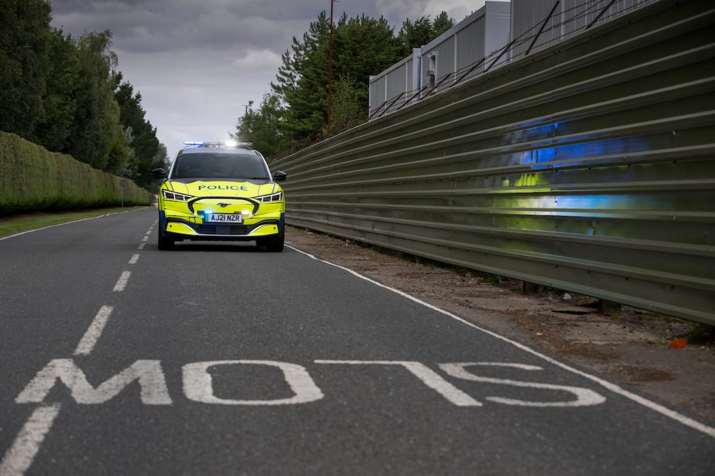 Ford Shows Off Mustang Mach-E Concept For UK Police Services | Carscoops