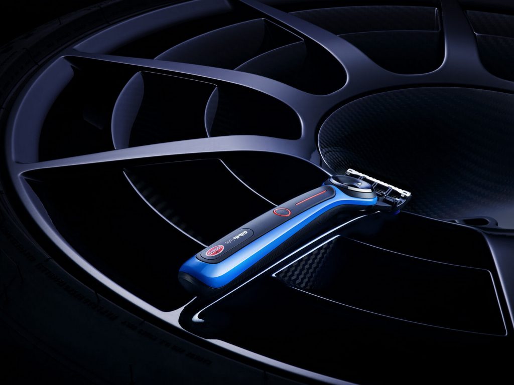 Bugatti Partners With Gillette For Co-Branded Heated Razor | Carscoops