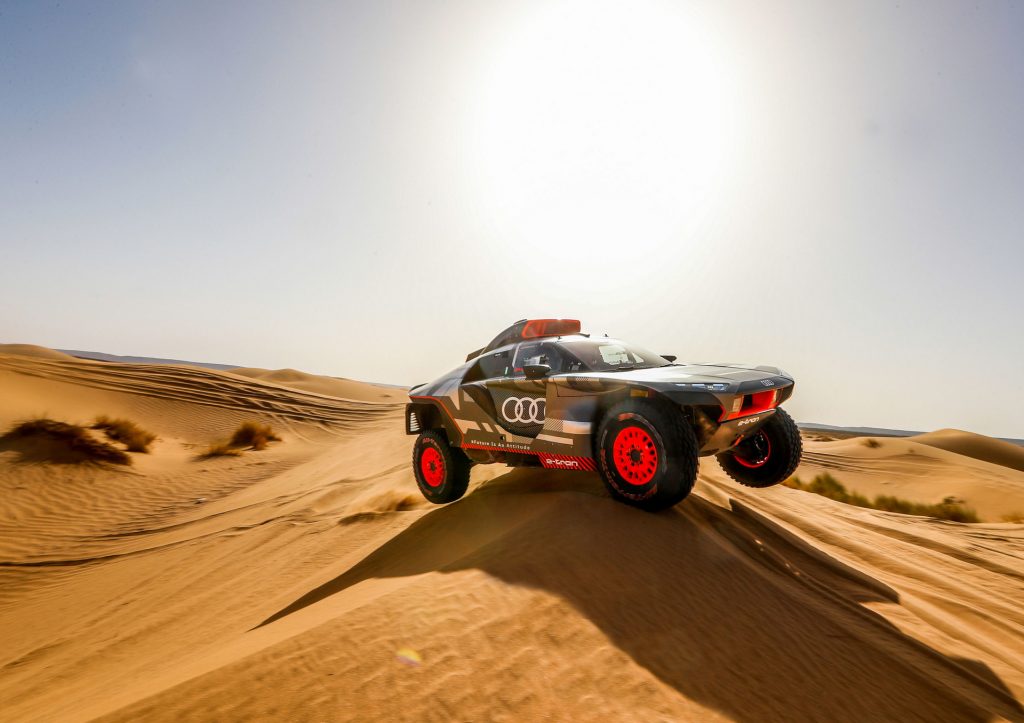 Audi’s 2022 Dakar Rally Contender Arrives At The Moroccan Desert For ...