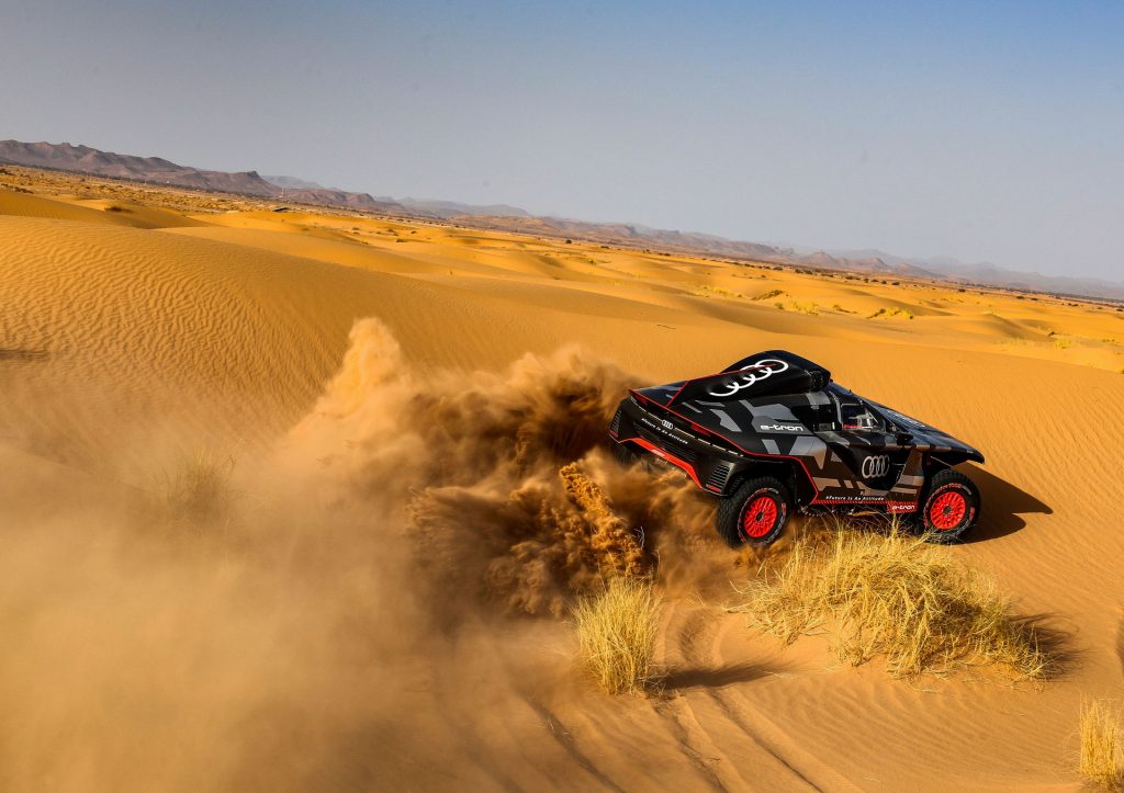 Audi’s 2022 Dakar Rally Contender Arrives At The Moroccan Desert For ...