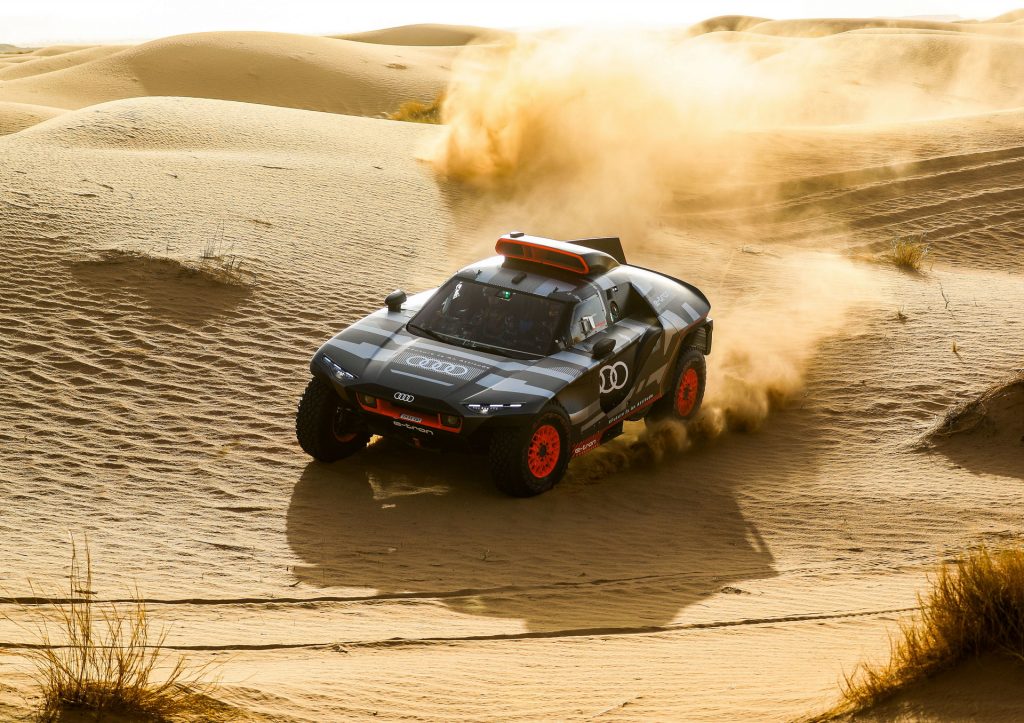 Audi’s 2022 Dakar Rally Contender Arrives At The Moroccan Desert For ...