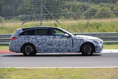 2022 Mercedes-AMG C63 Spied In Sedan And Wagon Form | Carscoops