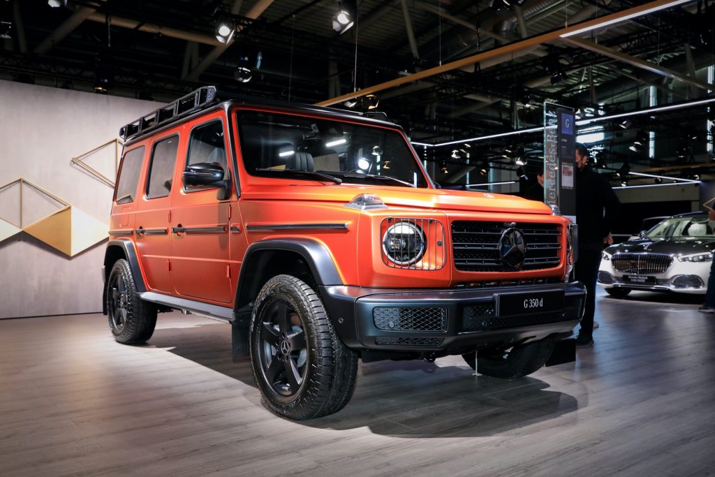 Mercedes Unveils 2022MY G-Class, Adds Professional Line With Rugged ...
