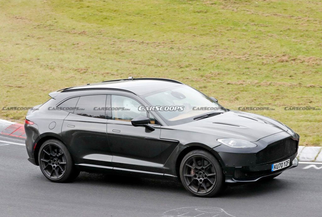 Mysterious Aston Martin DBX Spied, Is A Facelifted Variant Or A New ...