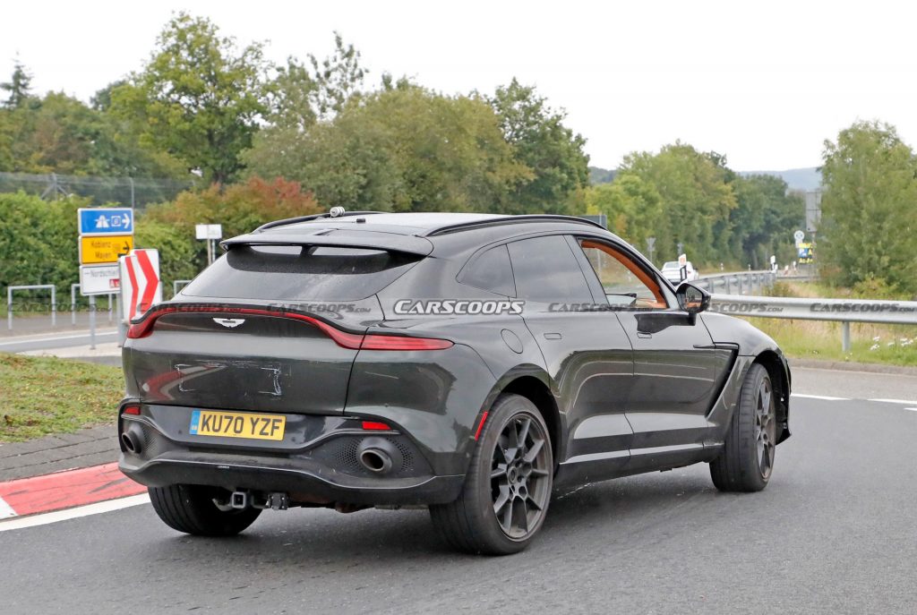 Mysterious Aston Martin DBX Spied, Is A Facelifted Variant Or A New ...