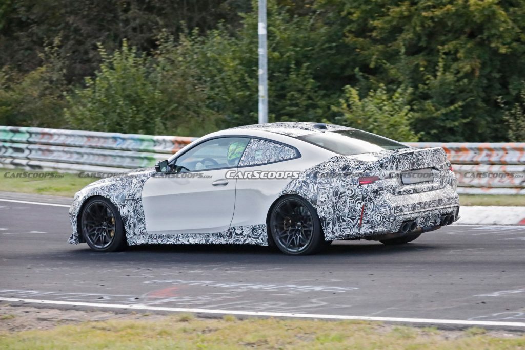 2023 BMW M4 CSL Hits The Track And Could Have Around 540 HP | Carscoops