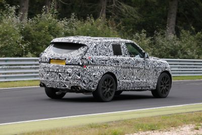 2023 Range Rover Sport SVR Shows More Of Its Face During Nurburgring ...