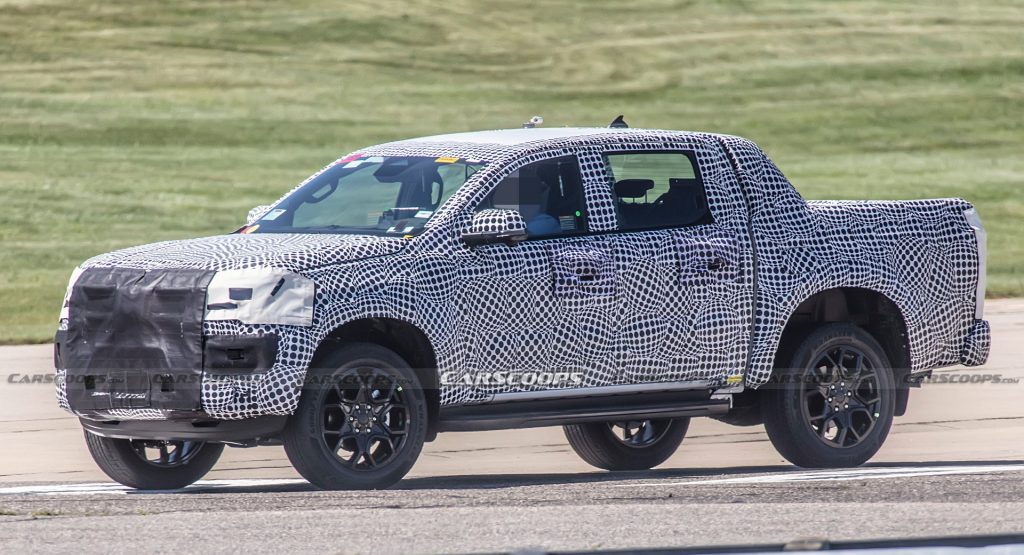 2023 VW Amarok Based On New Ranger Spotted Testing At Ford’s Proving ...