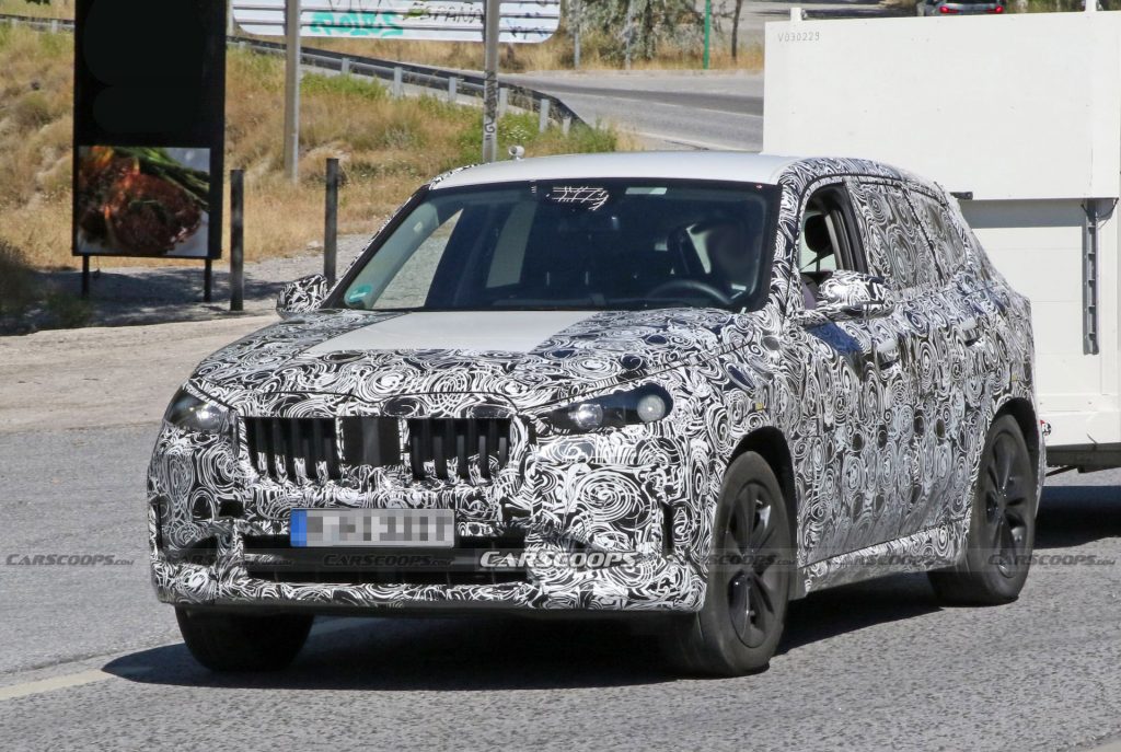 2023 BMW X1 Spied From A Close Distance Showing An iX-Inspired Interior ...