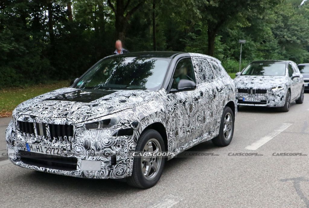 2023 BMW X1 Spied From A Close Distance Showing An iX-Inspired Interior ...