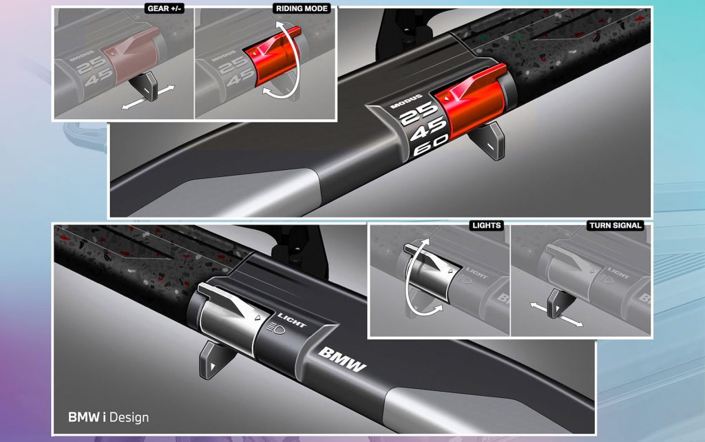 BMW AMBY Twins Bring I Vision Electric Thinking To Two Wheels | Carscoops