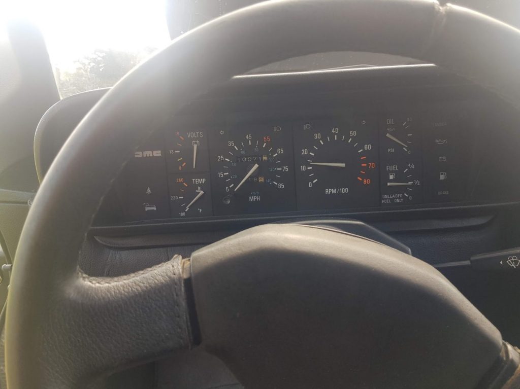 For $37,000, You Can Ride This Rare Red-Painted DeLorean All The Way ...