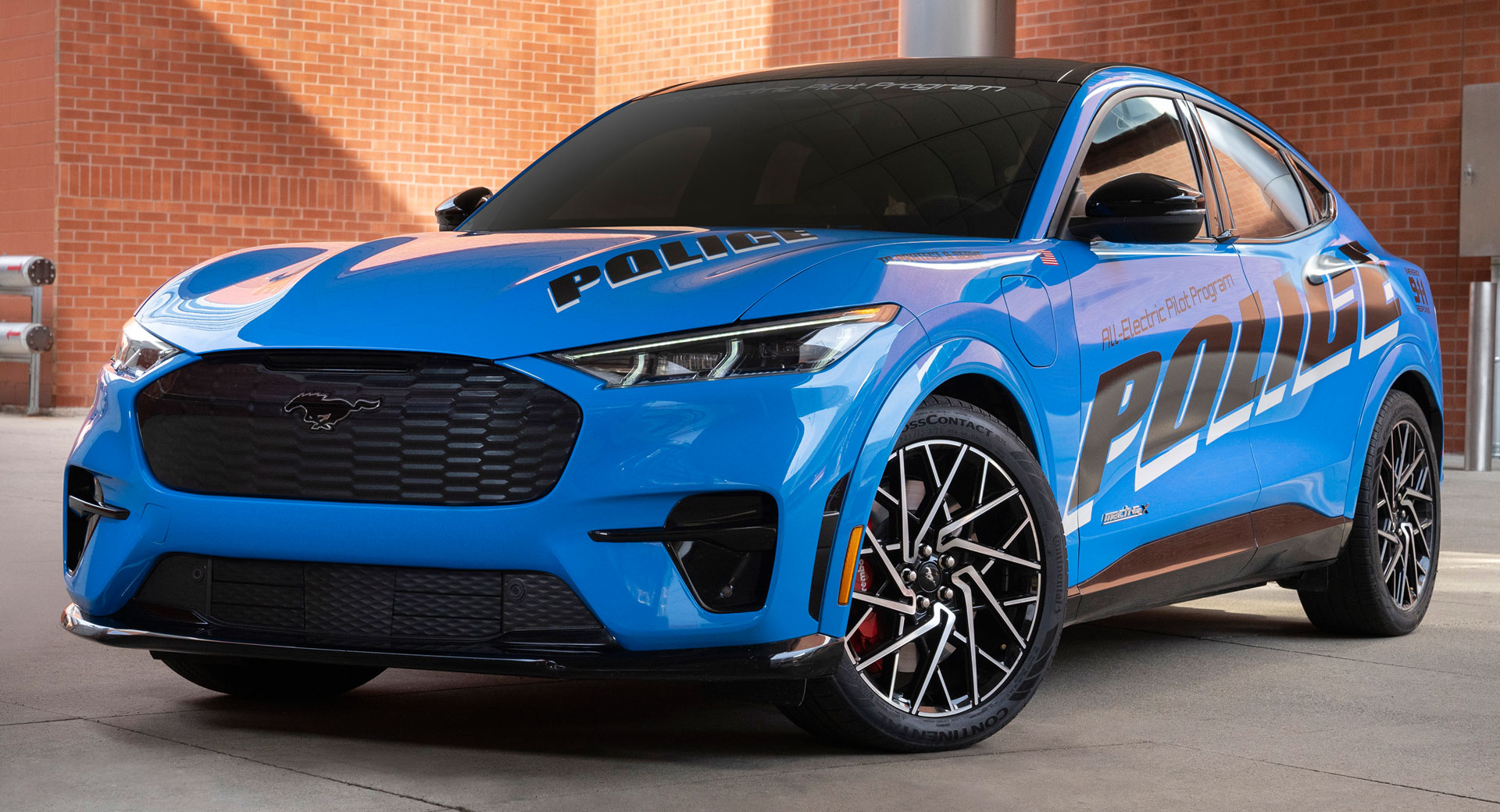 Ford Mustang Mach-E Prototype Being Tested By Michigan State Police ...