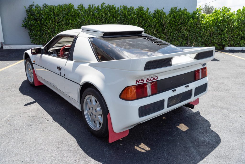 Low-Mileage 1986 Ford RS200 Is An Extremely Desirable Road-Going Rally ...