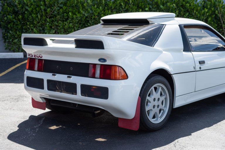 Low-Mileage 1986 Ford RS200 Is An Extremely Desirable Road-Going Rally ...