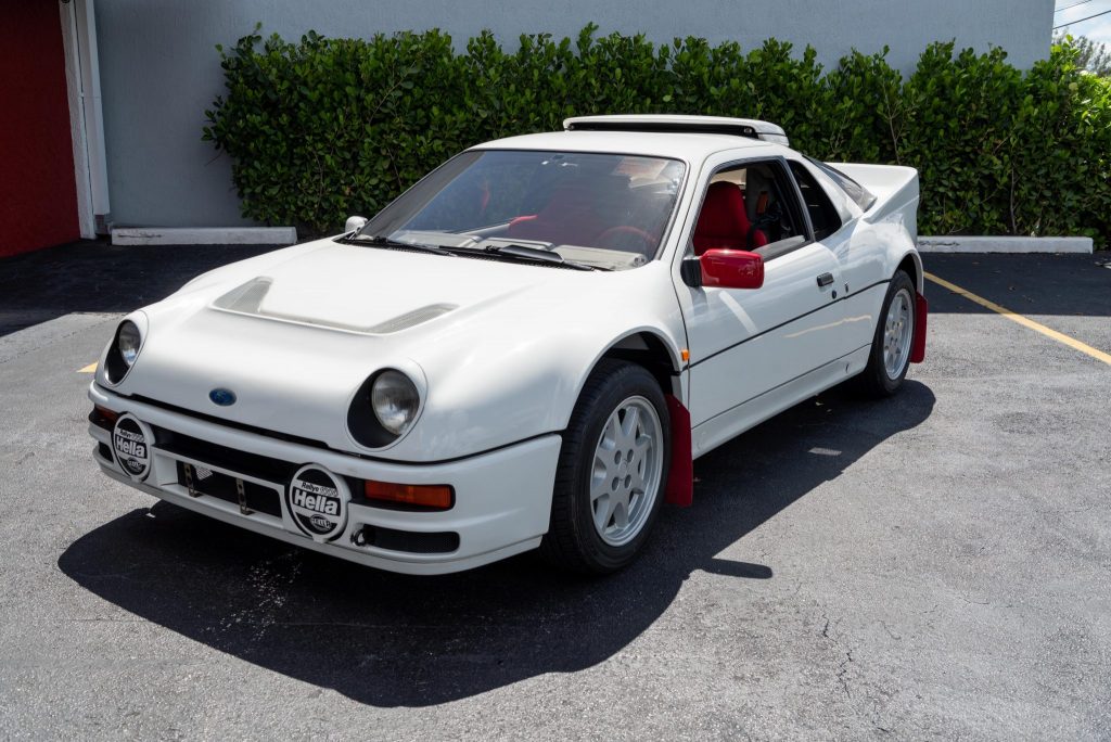 Low-Mileage 1986 Ford RS200 Is An Extremely Desirable Road-Going Rally ...
