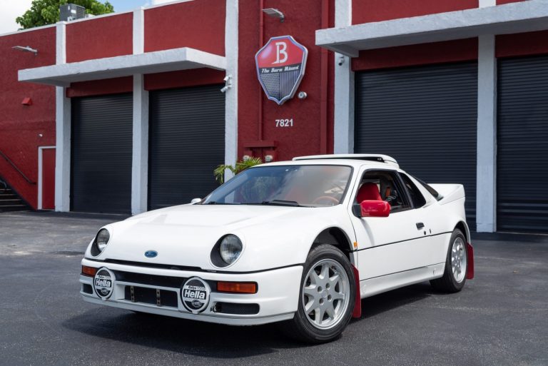 Low-Mileage 1986 Ford RS200 Is An Extremely Desirable Road-Going Rally ...