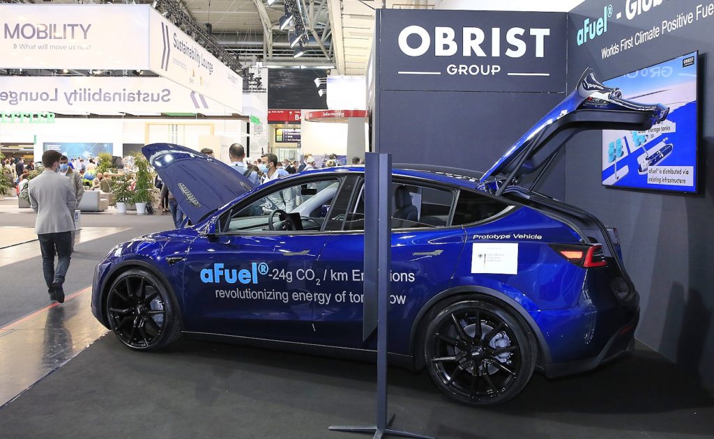 Obrist’s HyperHybrid Engine Turned A Tesla Model Y Into A PHEV | Carscoops