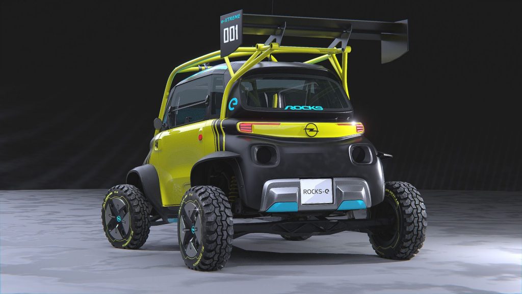 The Opel Rocks E-xtreme Is As Crazy As It Gets For Electric Heavy ...