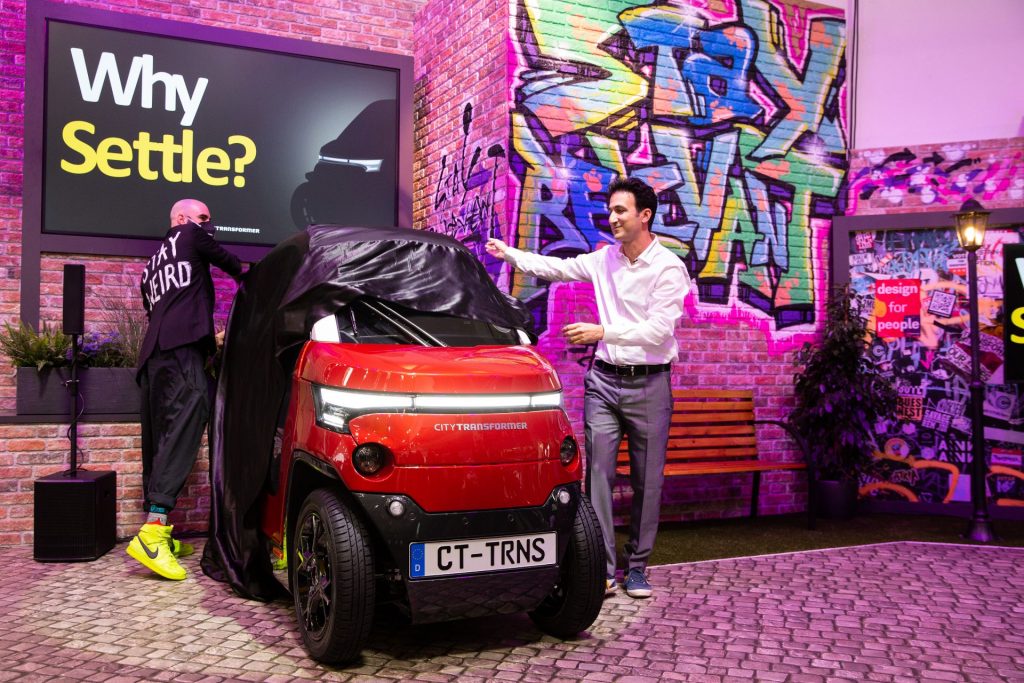 City Transformer Is An Electric City Car With Variable Width | Carscoops