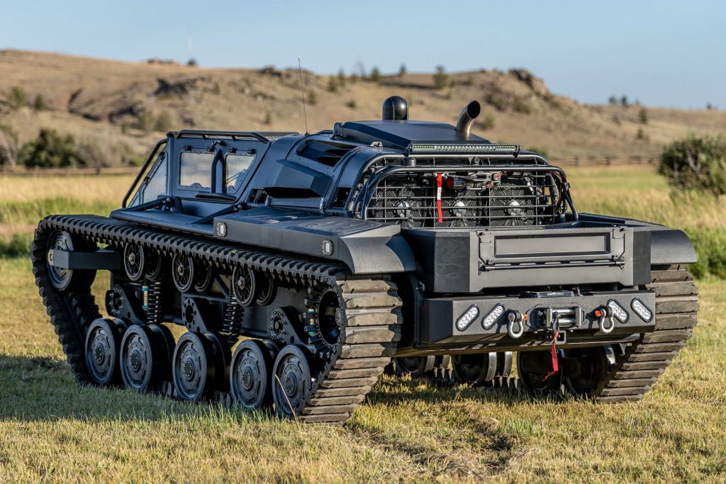 Insane Ripsaw EV3-F4 Recreational Tank Will Take You Anywhere, Anytime ...