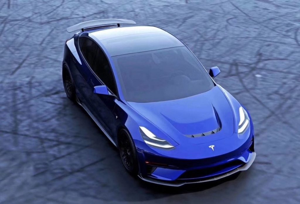 Do You Rate Or Hate This Modded Tesla’s Vented Carbon Hood? | Carscoops