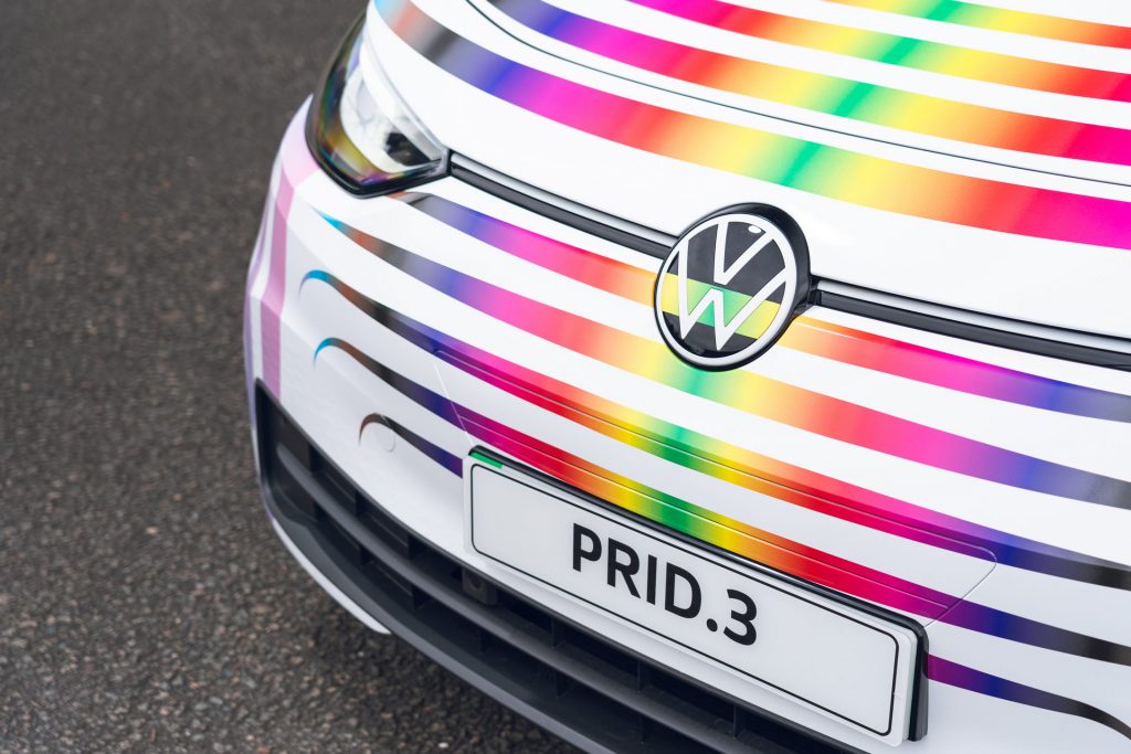 VW Celebrates UK’s Milton Keynes Pride Festival With Special PRID.3 ...