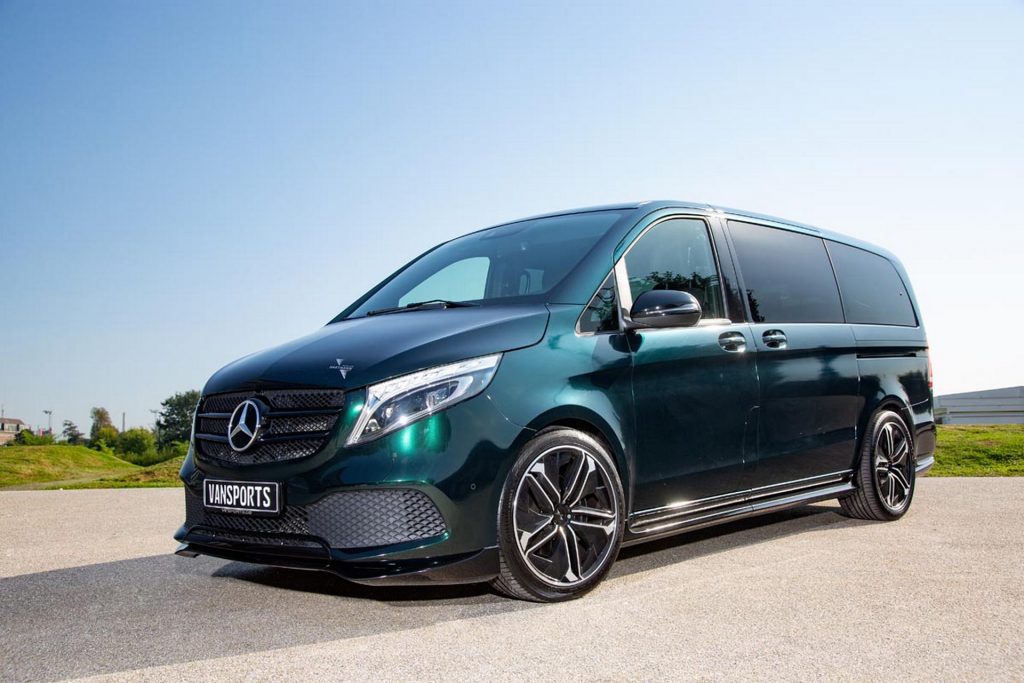 VanSports Amps Up The V300d Diesel And All-Electric e-Vito Mercedes ...