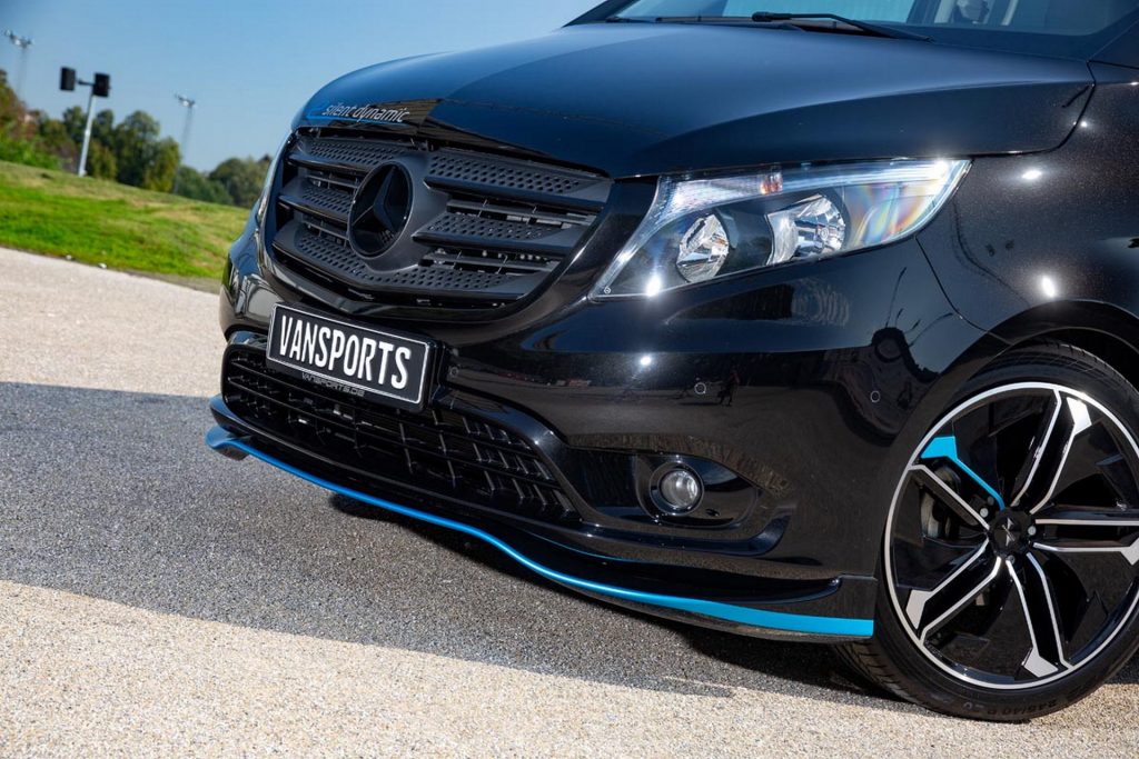 VanSports Amps Up The V300d Diesel And All-Electric e-Vito Mercedes ...