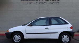 This 400 Mile Chevy Metro Hatchback Is An Economy Car Time Capsule From ...