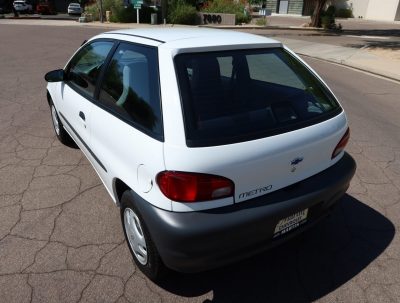 This 400 Mile Chevy Metro Hatchback Is An Economy Car Time Capsule From ...