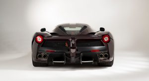 Special Order LaFerrari Painted In A Deep Red Wine Finish Is An Eye ...