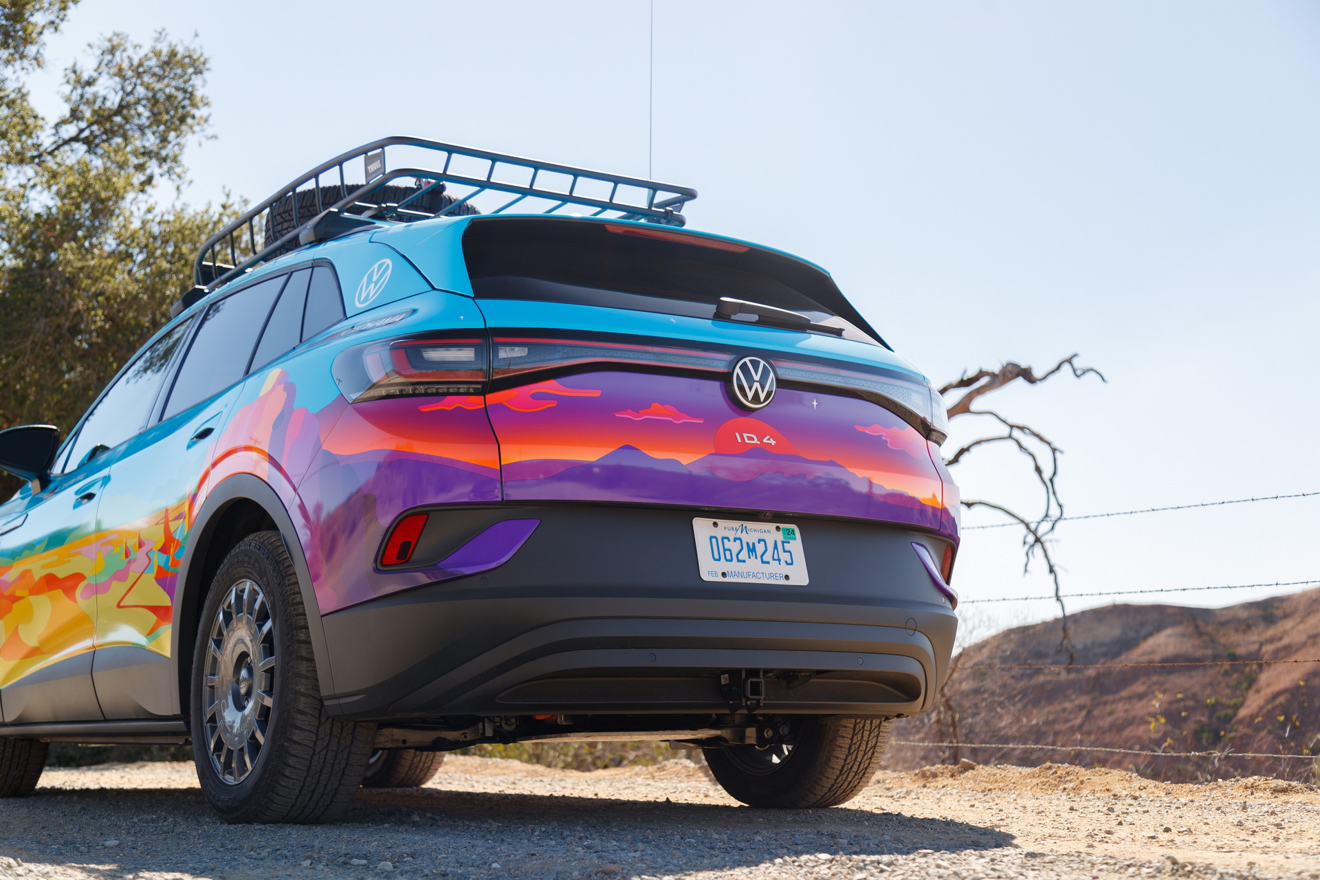 VW Enters Rebelle Rally For The First Time With Modified ID.4 AWD EV ...